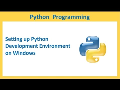 Setting up Python Development Environment on Windows