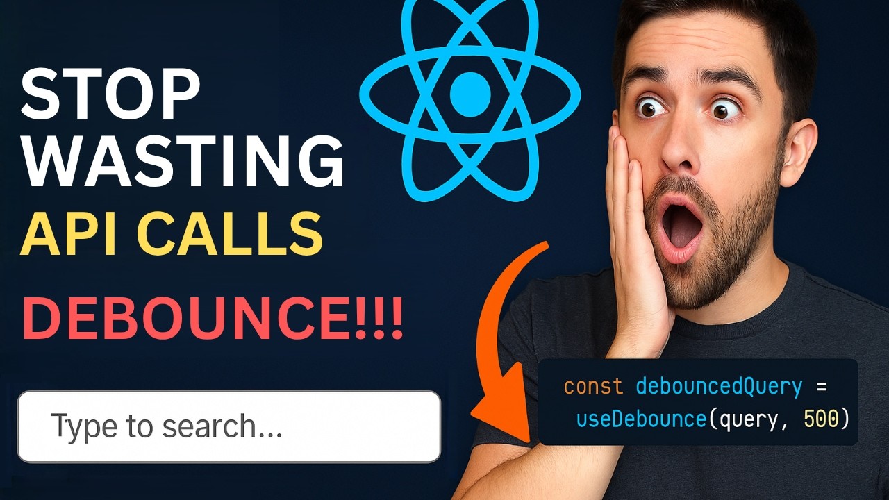 React Debounce Input Tutorial – Stop Spamming Your API Calls