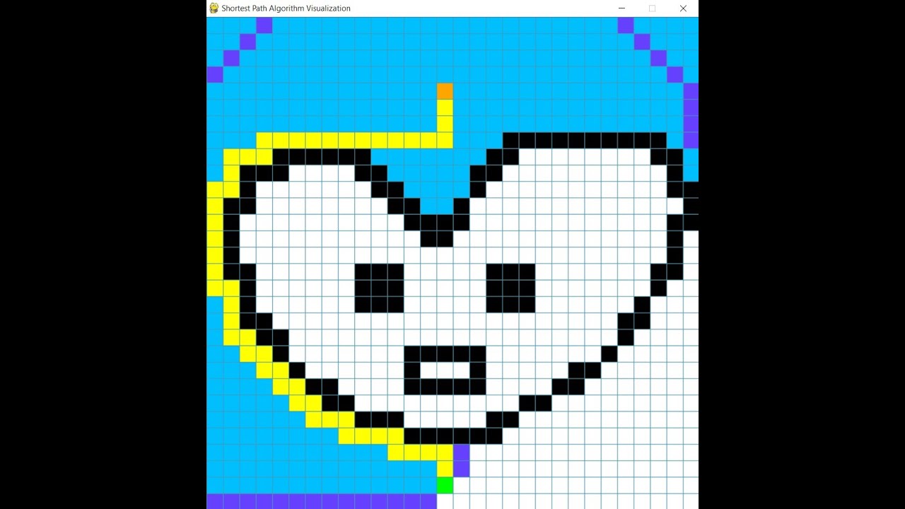 Demo - Shortest Path Algorithm Visualization