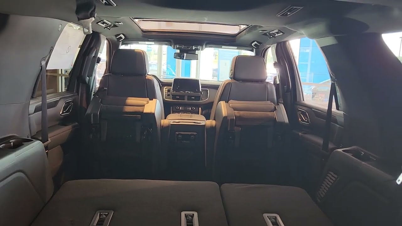 2024 Chevrolet Tahoe Interior Dimensions and Cargo Space