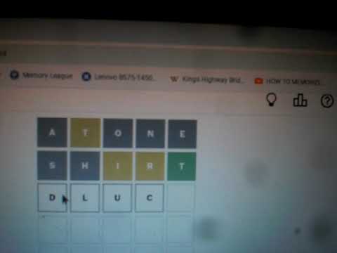 Wordle – Tutorial – Monday, December 29, 2025 – johnfhamilton