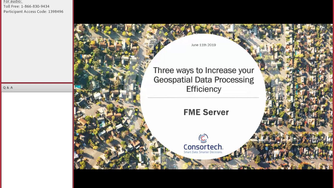 Webinar: Three ways to Increase your Geospatial Data Processing Efficiency