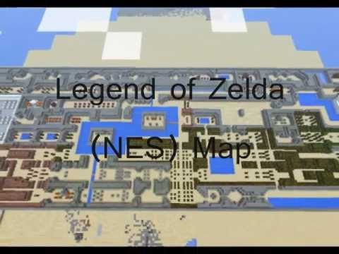 Minecraft: Legend of Zelda Map (NES)