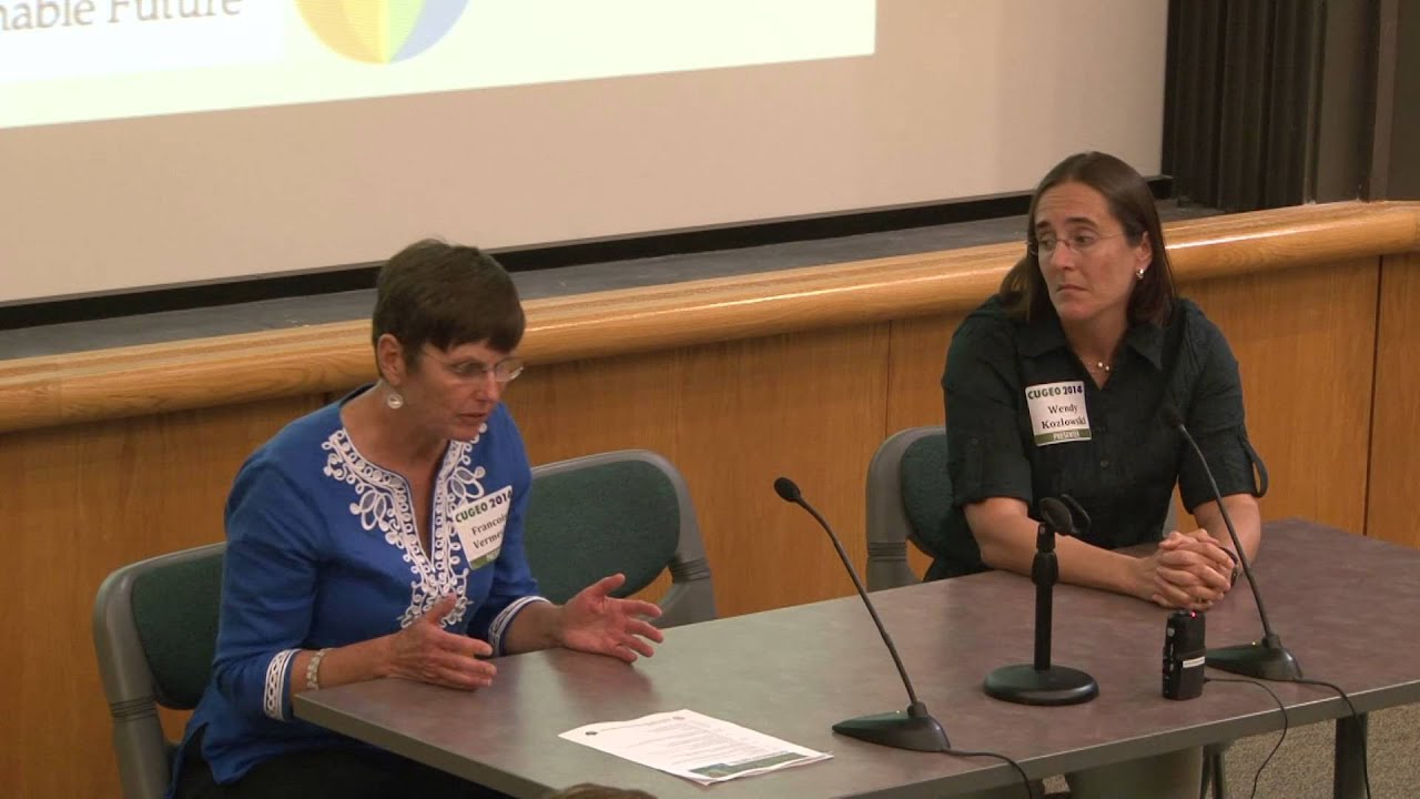 CUGEO2014 - Panel Discussion - Potential Modes for a Geospatial Consulting Unit