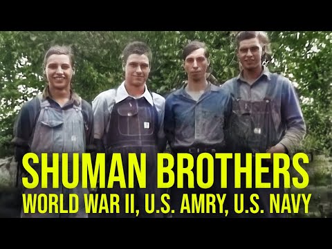 VOICES OF HISTORY PRESENTS - The Shuman Brothers, Seaward, Vernard, Francis, Lomas, U.S. Army/Navy