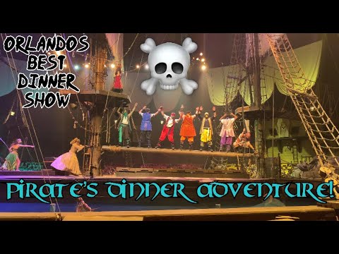 PIRATE’S DINNER ADVENTURE! My New Favorite Dinner Show in Orlando, Florida!