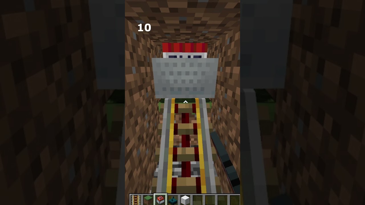 how to build a tnt minecart trap