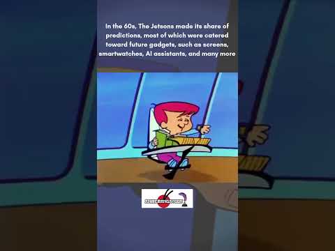60s The Jetsons predictions of future gadget and technology such as smart watch #amt #animemangatoon