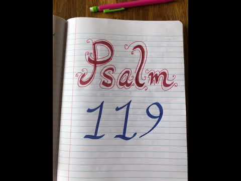 God's Law, Decrees, Statutes, Precepts - I'm Confused (Psalm 119)