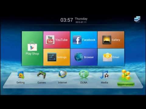 OTT Set Top Box (support Verimatrix, Playready, Widewine, DLNA, Airplay, Miracast) --- SDMC DV6805