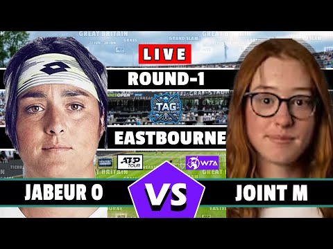 🔴LIVE: JABEUR O vs Joint M Gameplay #Sinner #Jarry #Round1 #tennis #atp #AO