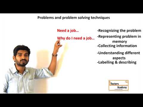 M.A. Psychology: Problems solving techniques