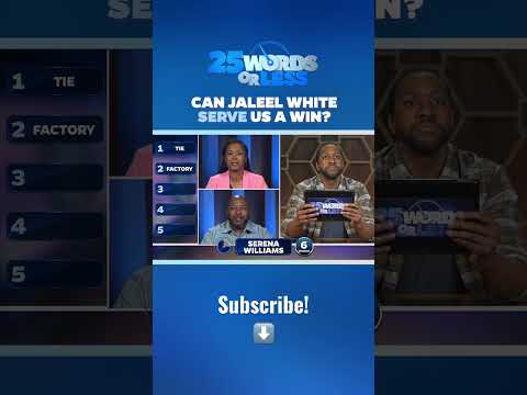 Jaleel’s team is put to the test when they have to list off as many tennis pros as they can! 🫣
