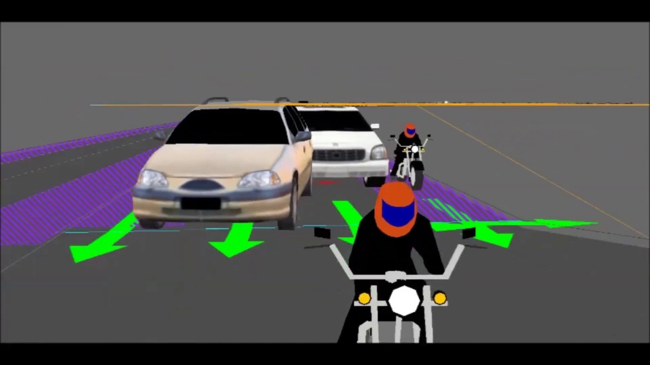 Paramics Microsimulation Model for Thesis Presentation