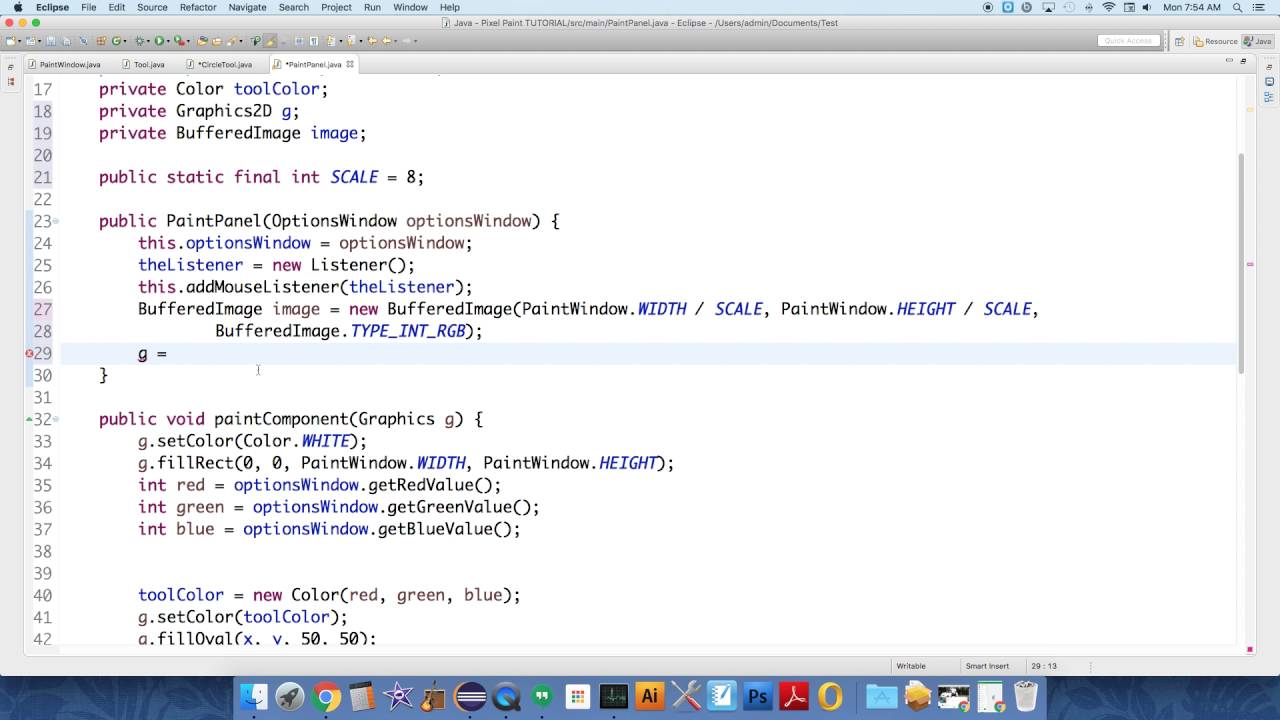 Java Pixel Paint  11 BufferedImage