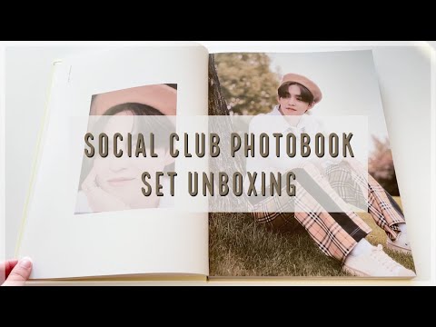 SEVENTEEN Social Club Photobook Set Unboxing