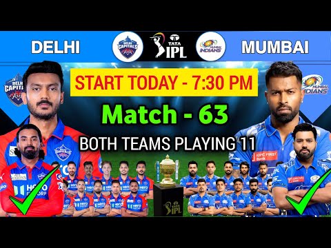IPL 2025 | Mumbai Indians vs Delhi Capitals Playing 11 | MI vs DC Playing 11 2025