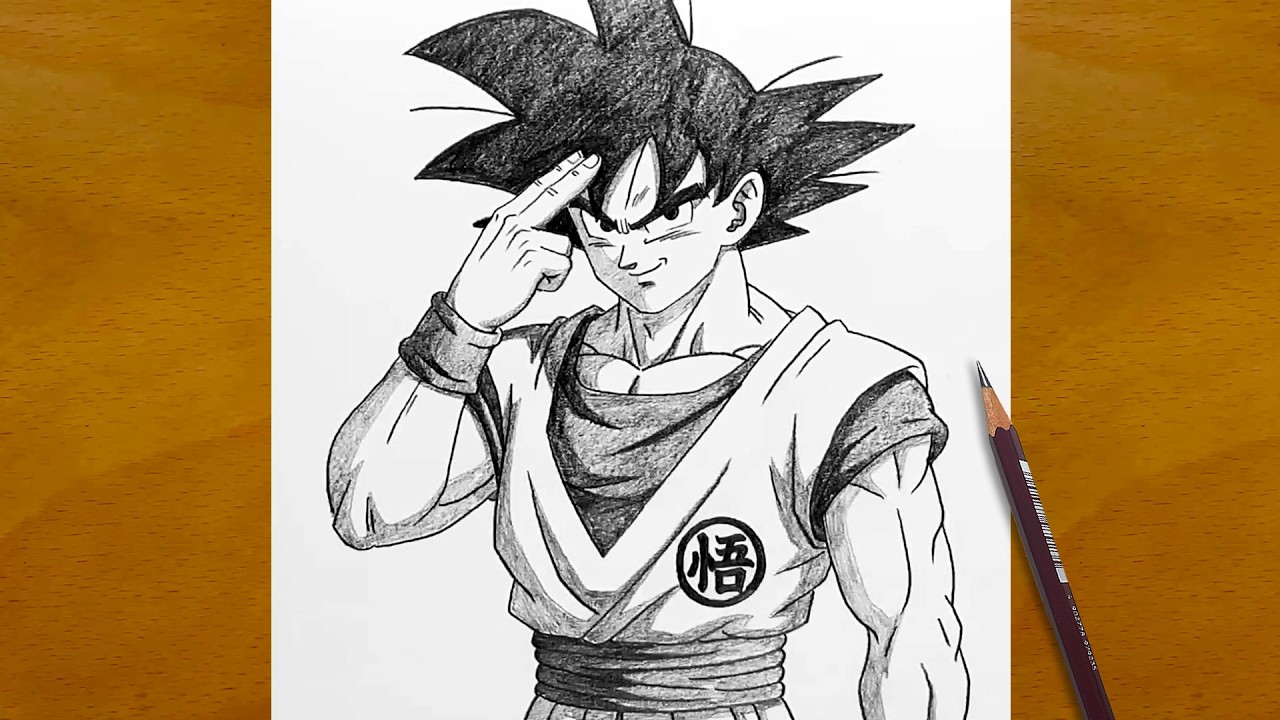 How to Draw Goku (Instant Transmission) | Epic Anime Drawing