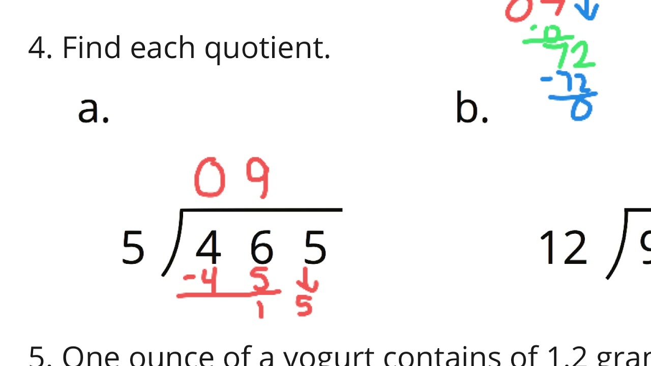 Grade 6, Unit 5, Lesson 10 Practice Problems