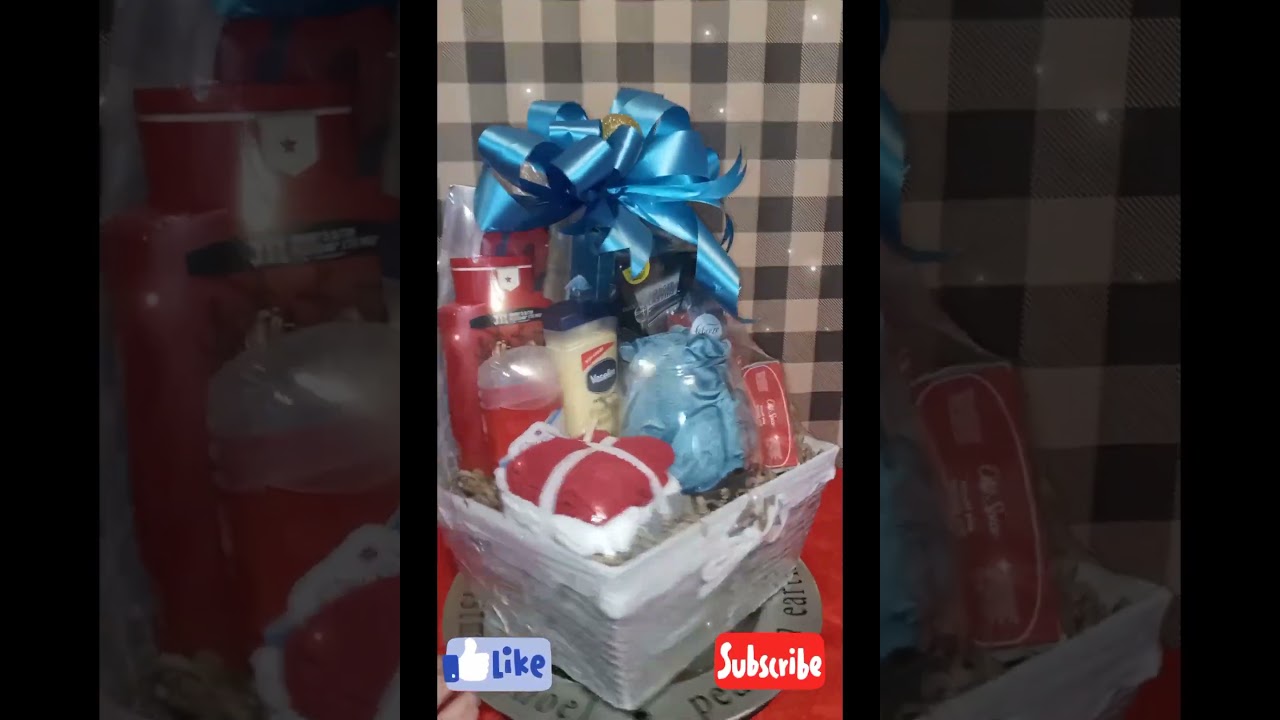 DIY Christmas Gift Basket Ideas For Men #diy
