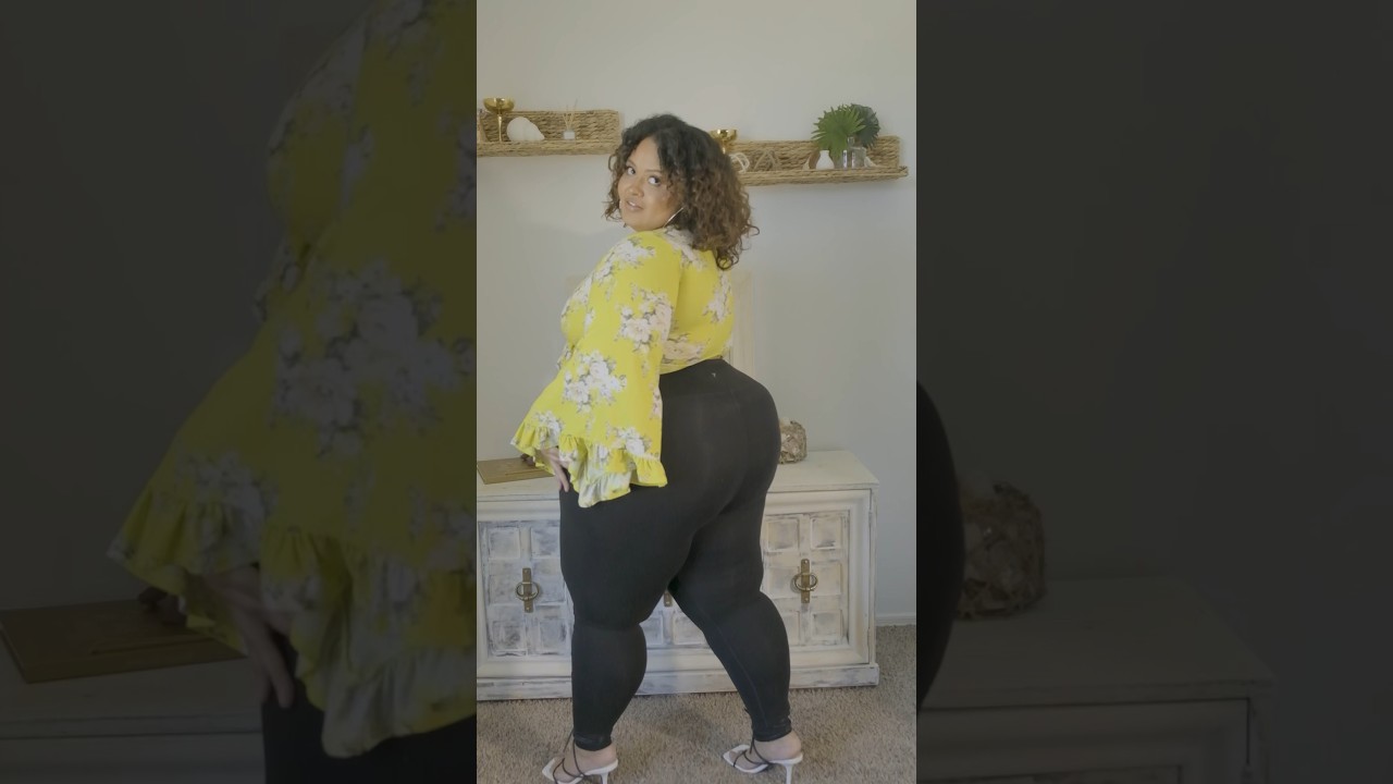 PLUS SIZE SPRING OUTFIT 🌼 #plussize #springfashion #curvyfashion #grwm