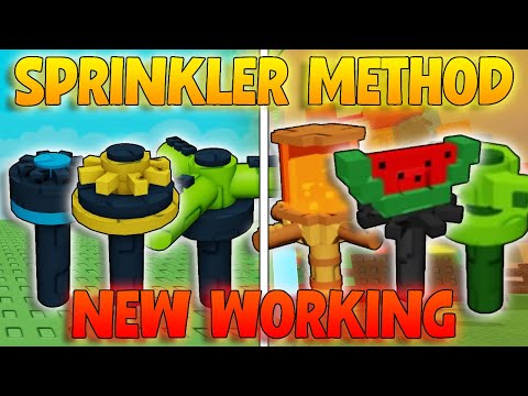 *NEW* Sprinkler Method Grow A Garden GLITCH! Sprinkler Glitch Grow A Garden OP! (Grow A Garden)