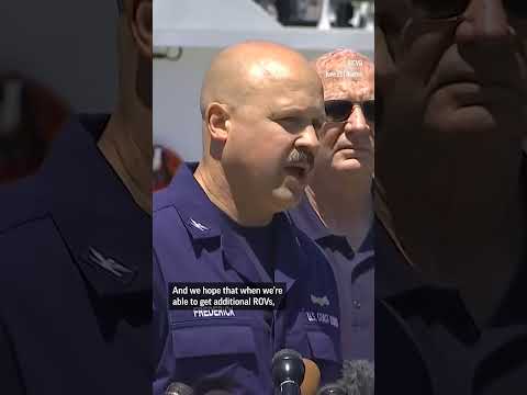 The Coast Guard says more ships and vessels are coming in expanded search for missing sub. #shorts