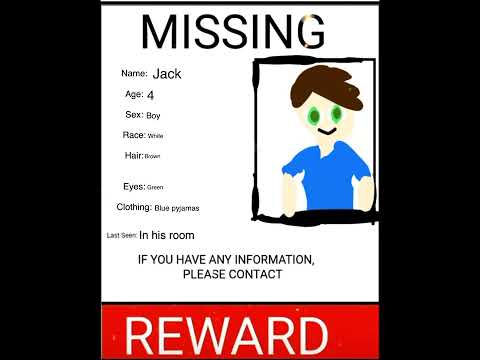 Missing Boy (Missing poster art)