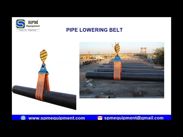 Pipe Lifiting And Lowering Equipment - Pipe Handling Hook With Nylon ...