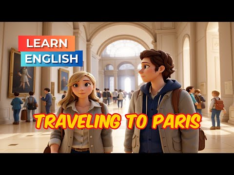 Traveling to paris Learn English Through Story Listening and Speaking English Practice Level 1