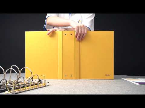 [107]Large Storage Fancy Paper Turned Edge 3 Inch Post Binder