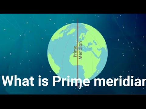 Where is the Prime meridian, Countries, sea and Ocean on Prime meridian