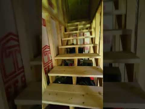 SEE MY HOME DEPOT TUFF SHED 2 STORY FOR MY BUSINESS 😯 | TINY HOME BARN STYLE 16X16 🏠