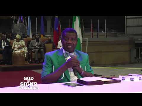 PASTOR E.A ADEBOYE SERMON | GOD OF SIGNS AND WONDERS 4