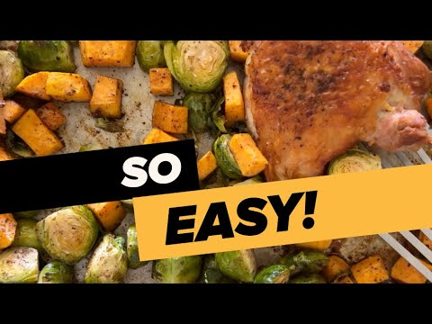 Easy Mediterranean Diet One Pan Chicken Dinner