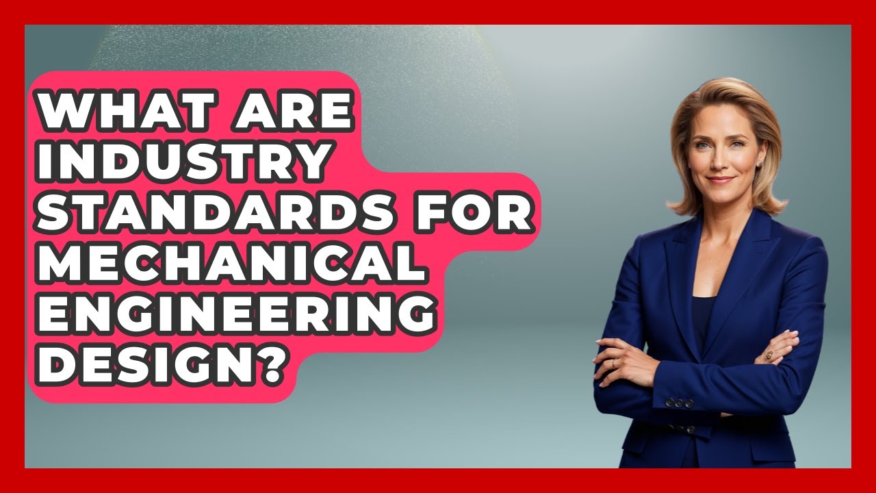 What Are Industry Standards For Mechanical Engineering Design? - Mechanical Engineering Explained