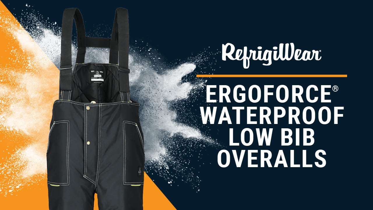 ErgoForce® Waterproof Low Bib Overalls