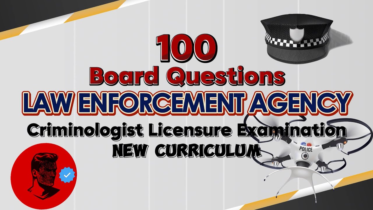 Part 1 LAW ENFORCEMENT ADMINISTRATION | 100 LEA BOARD QUESTIONS | Study Smarter Not Harder