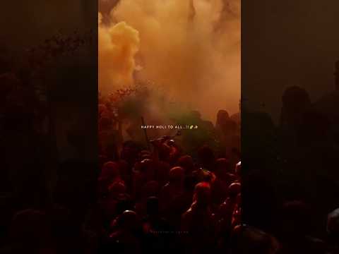 Balam Pichkari Song Holi Special Lyrics Status🌈💦 | Holi Status 2024 | #shorts #aesthetic #lyrics