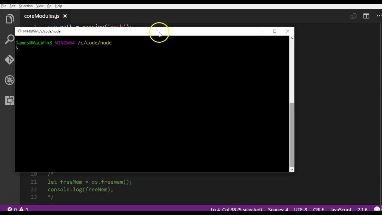 Node.js A to Z - Video 10: Core Modules