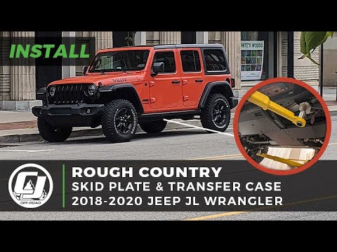 2018-2020 JL Wrangler Install | Rough Country Skid Plate