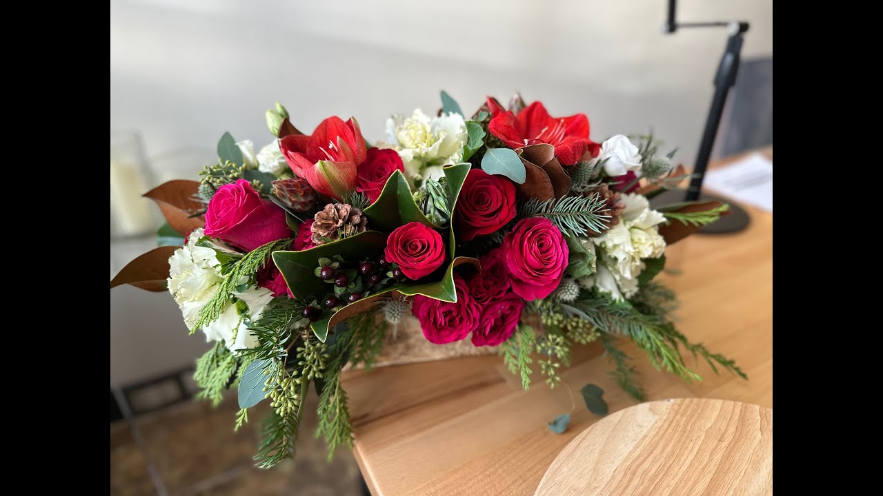 Holiday Centerpiece Workshop with Helen Olivia Flowers