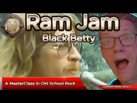 Reaction to Ram Jam's Black Betty #reaction #rock #ramjam #danishviking #musicreactions #music