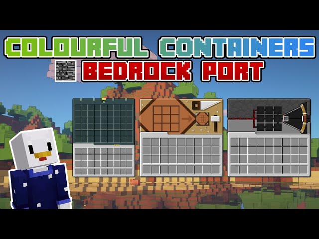 COLOURFUL CONTAINERS - Bedrock Port v3 (Dark mode and Animation Update ...