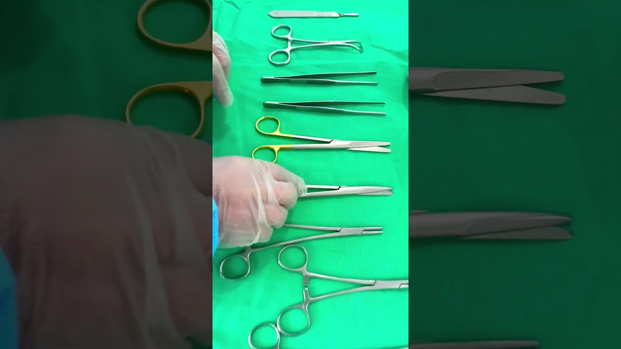 Complete c.section set instruments || #surgicaleducation