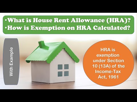 How to Calculate HRA with Example | HRA Exemption Under Section 10(13A) and 80GG