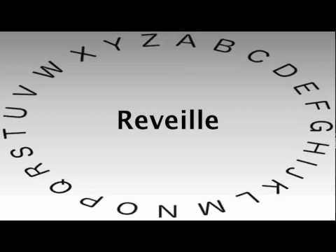 Spelling Bee Words and Definitions — Reveille