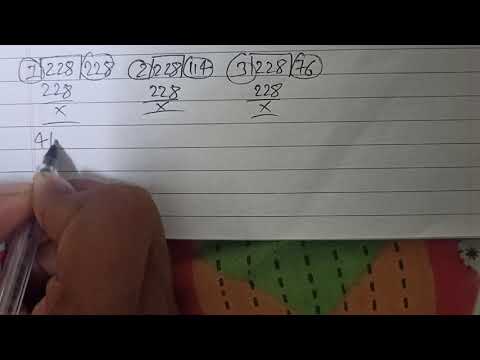 factors of 228