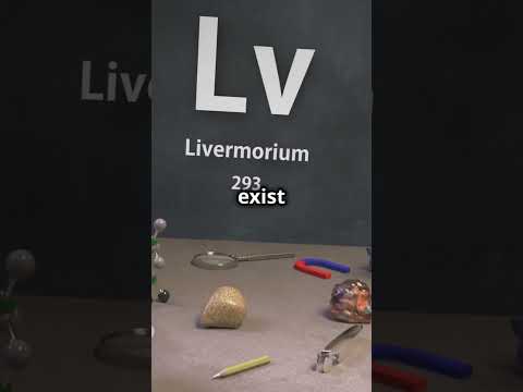 Could we design a completely new element that doesn’t exist naturally?