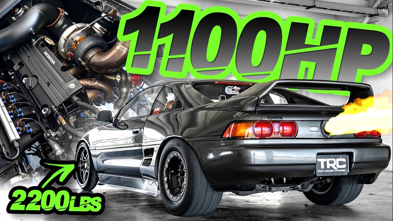 1,100+HP Toyota MR2 Has a Neat Surprise Under the Hood for Both Street ...